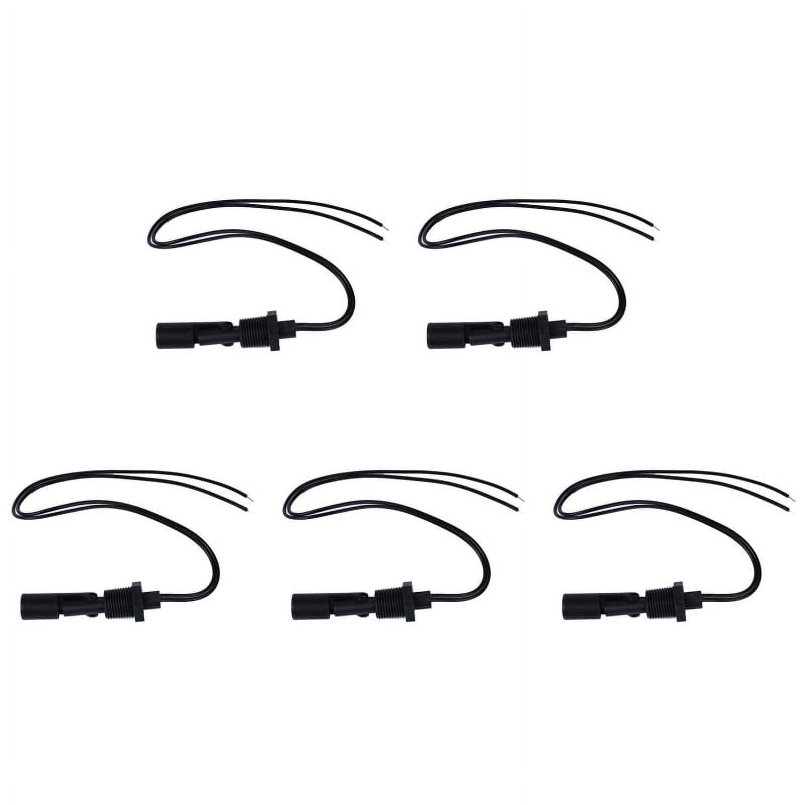 5X Horizontal Water Level Sensor Liquid PP Float Switches NO NC 100V DC ...