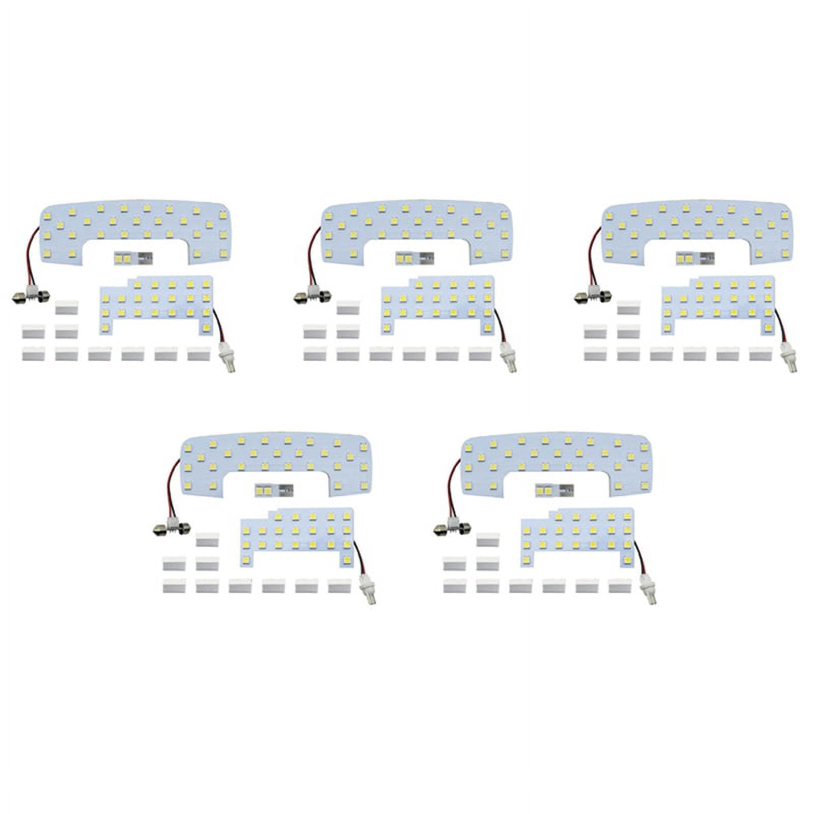 5X LED Car Roof Interior Light Reading Cabin Map Lamp Bulbs Kit for ...