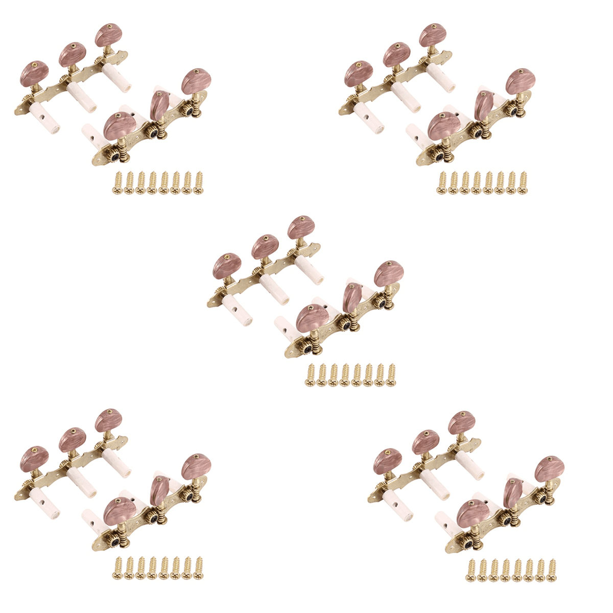 5X Left Right Classical Guitar String Tuning Pegs Machine Heads Tuners ...