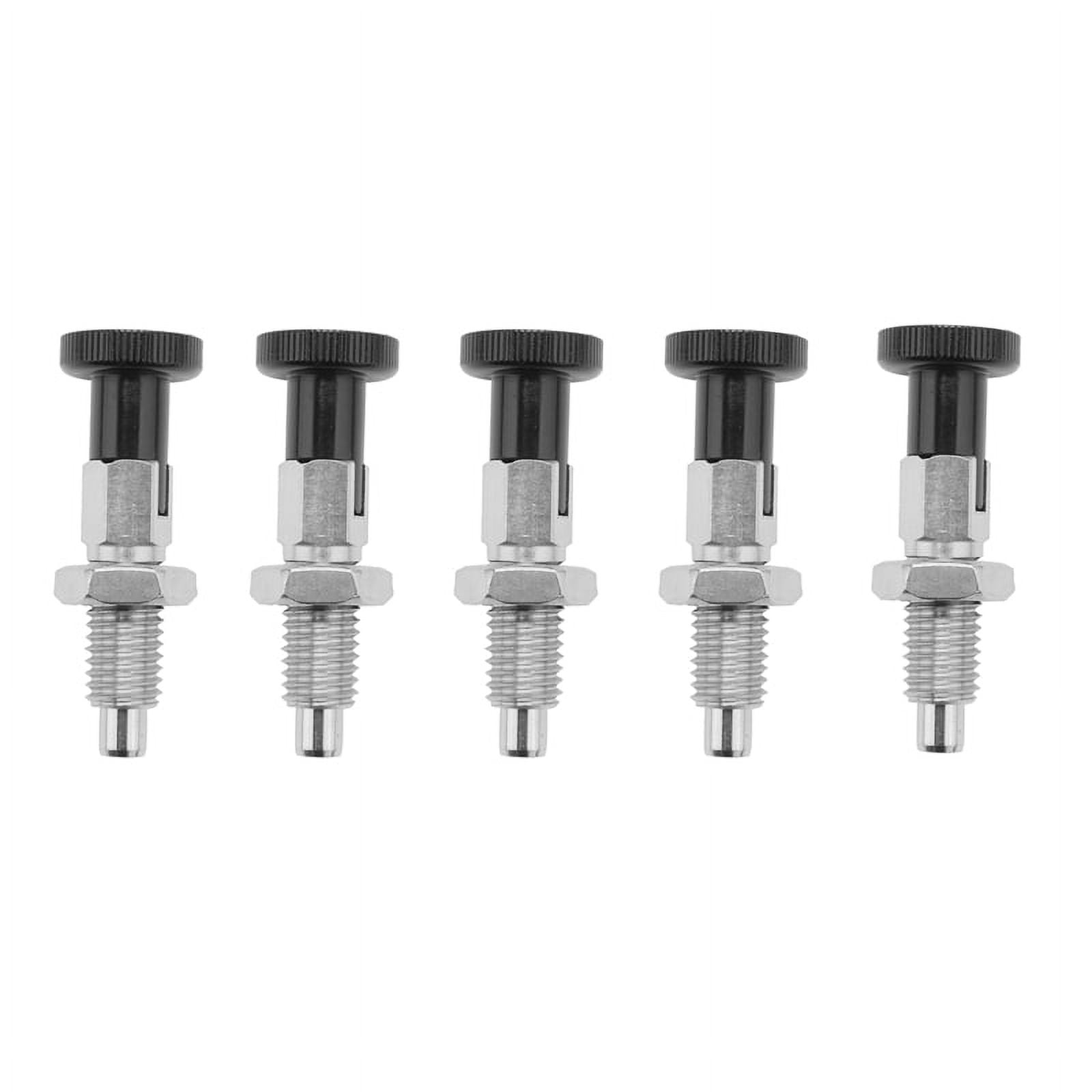5X M10 Stainless Steel Self Locking Index Plunger Pin with Self Locking ...