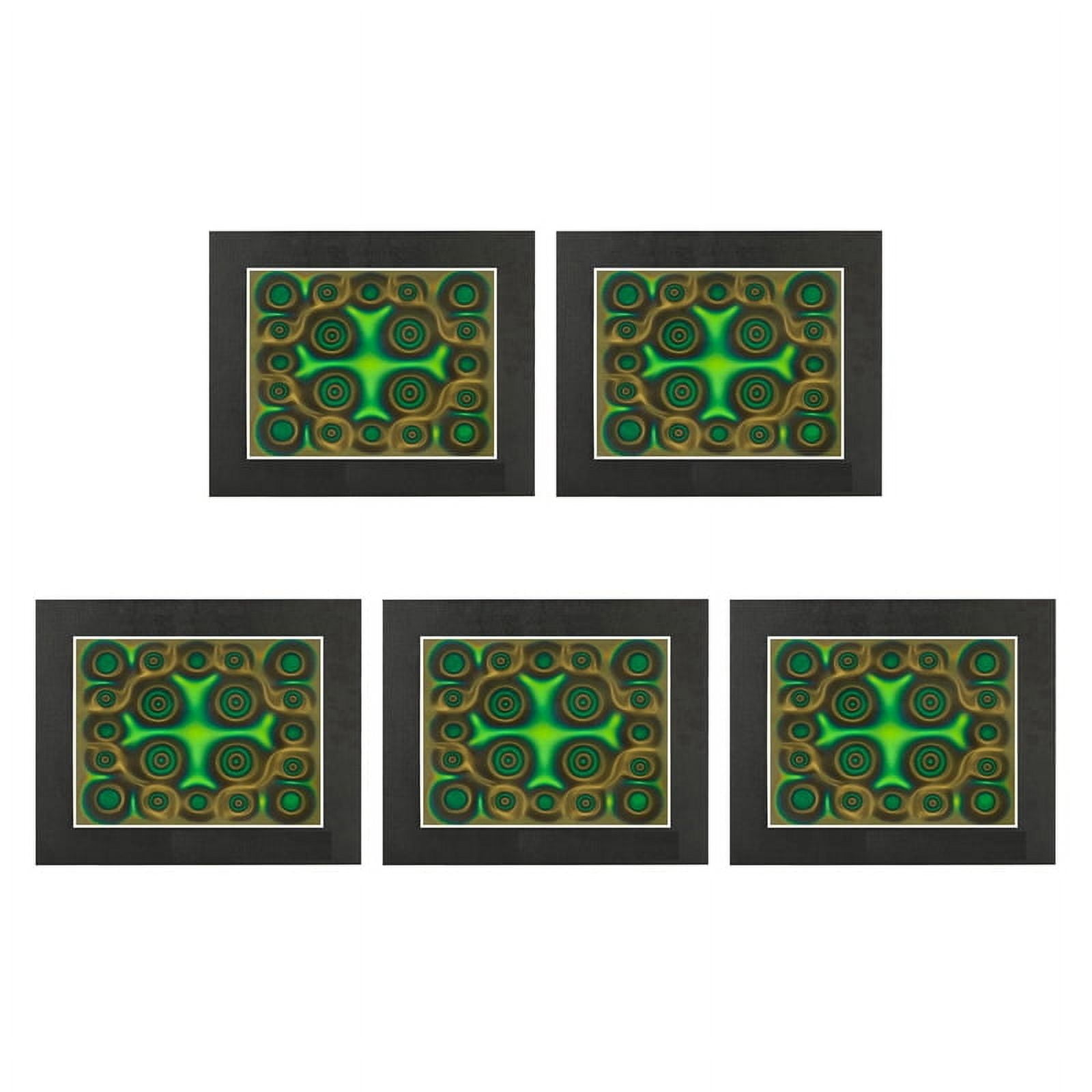 5X Magnetic Viewing Film,6X4 Inch Green Magnetic Field Display Film ...