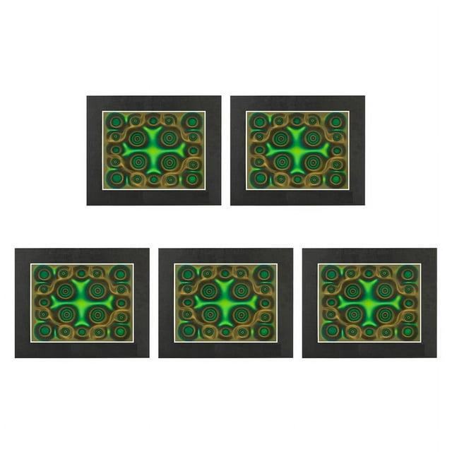 5X Magnetic Viewing Film,6X4 Inch Green Magnetic Field Display Film ...