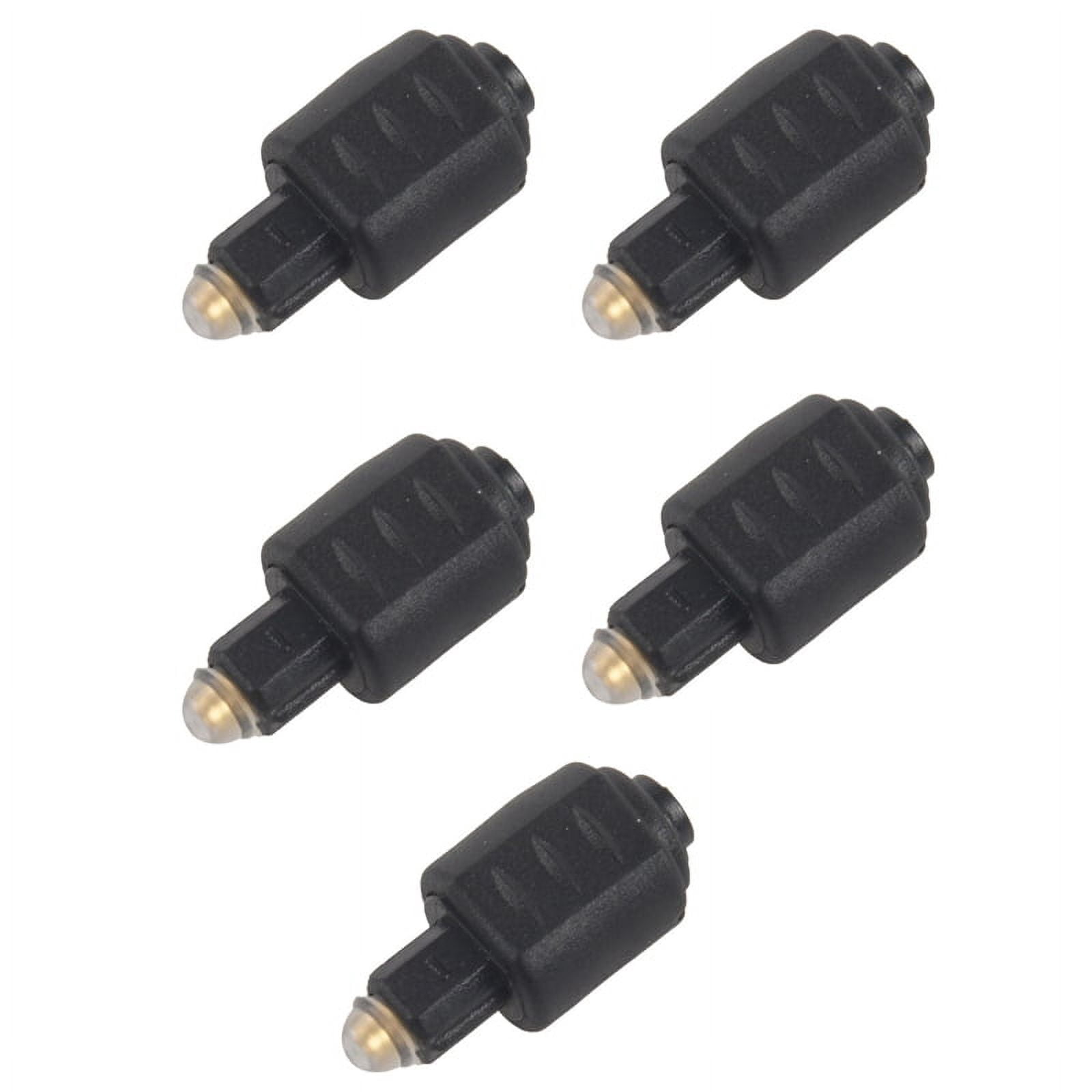 5X Mini Optical Audio Adapter 3.5MM Female Jack to Digital Toslink Male ...