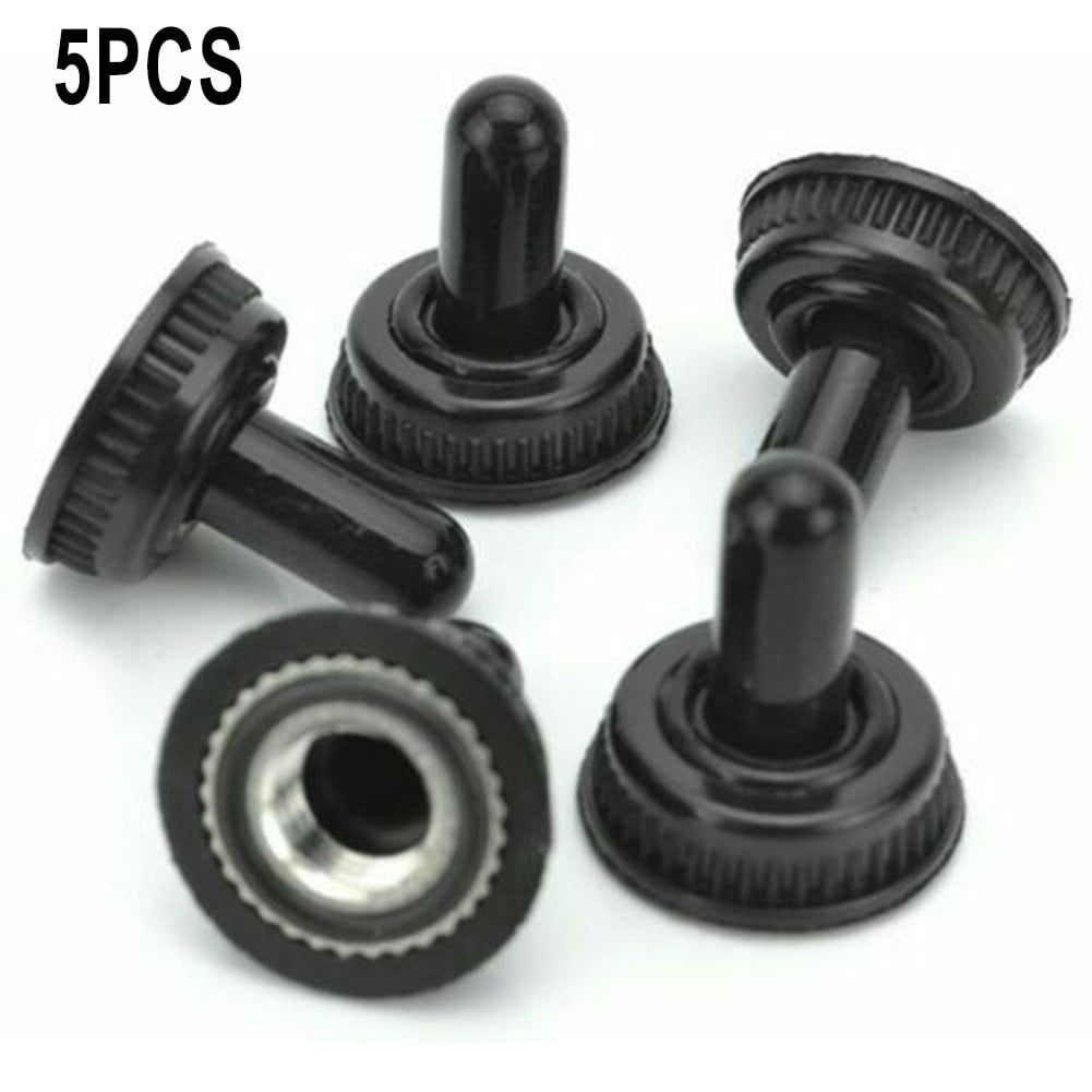 5X Mini Waterproof Toggle Switch Rubber Cover Cap Boot Fits 6MM ...