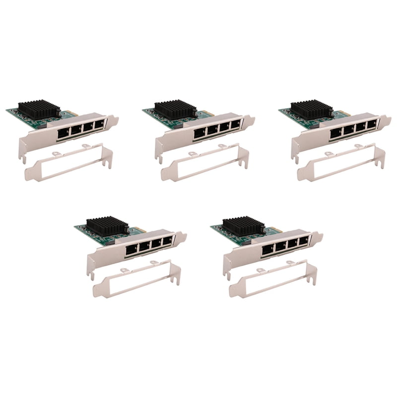 5X Network Cards Ethernet/Lan Adapter PCI-E Network Card Realtek RJ45 ...