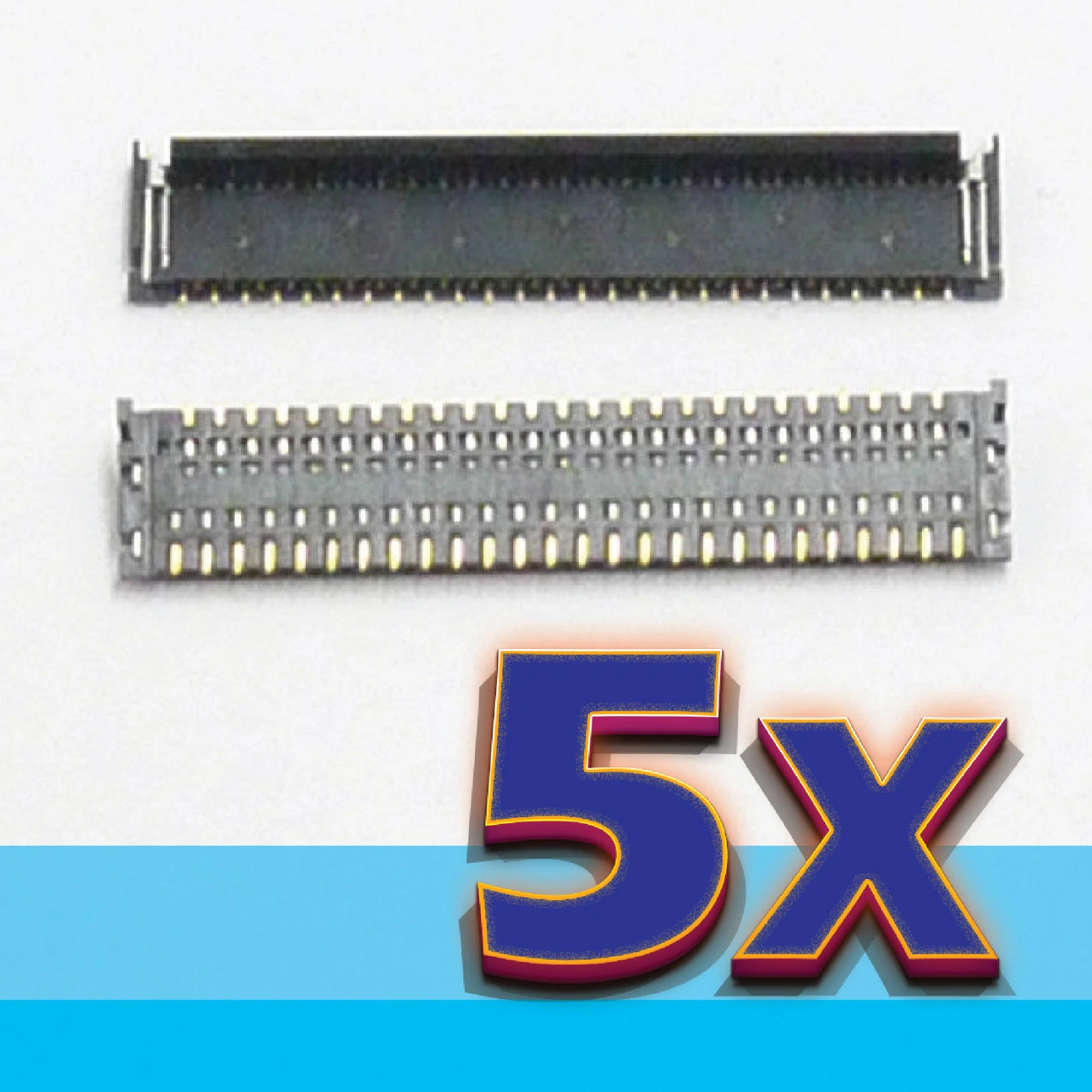 5X New Digitizer Glass Fpc Connector Socket For Apple Ipad 1 A1337 ...