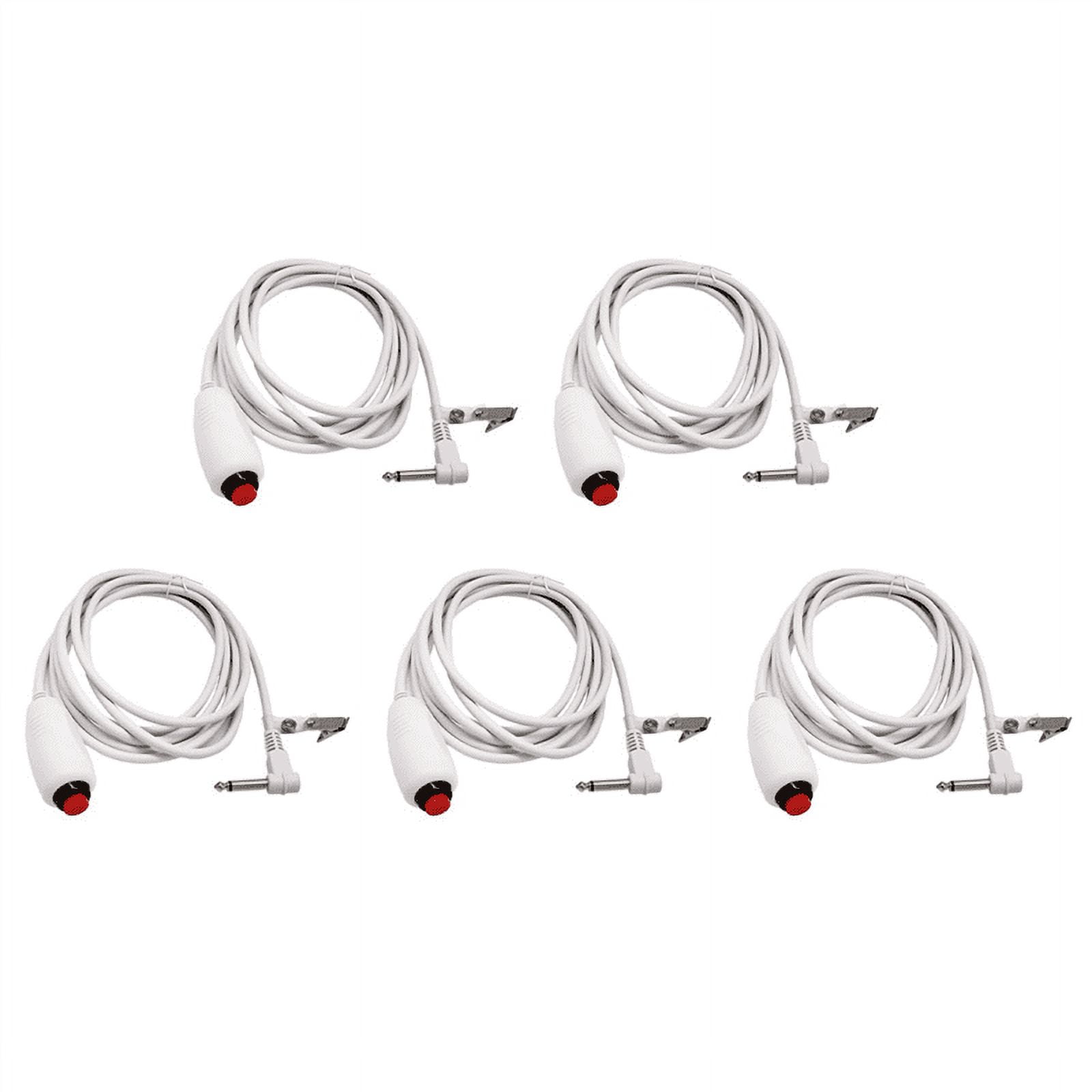 5X Nurse Call Cable 6.35mm Line Nurse Call Device Emergency Call Cable ...