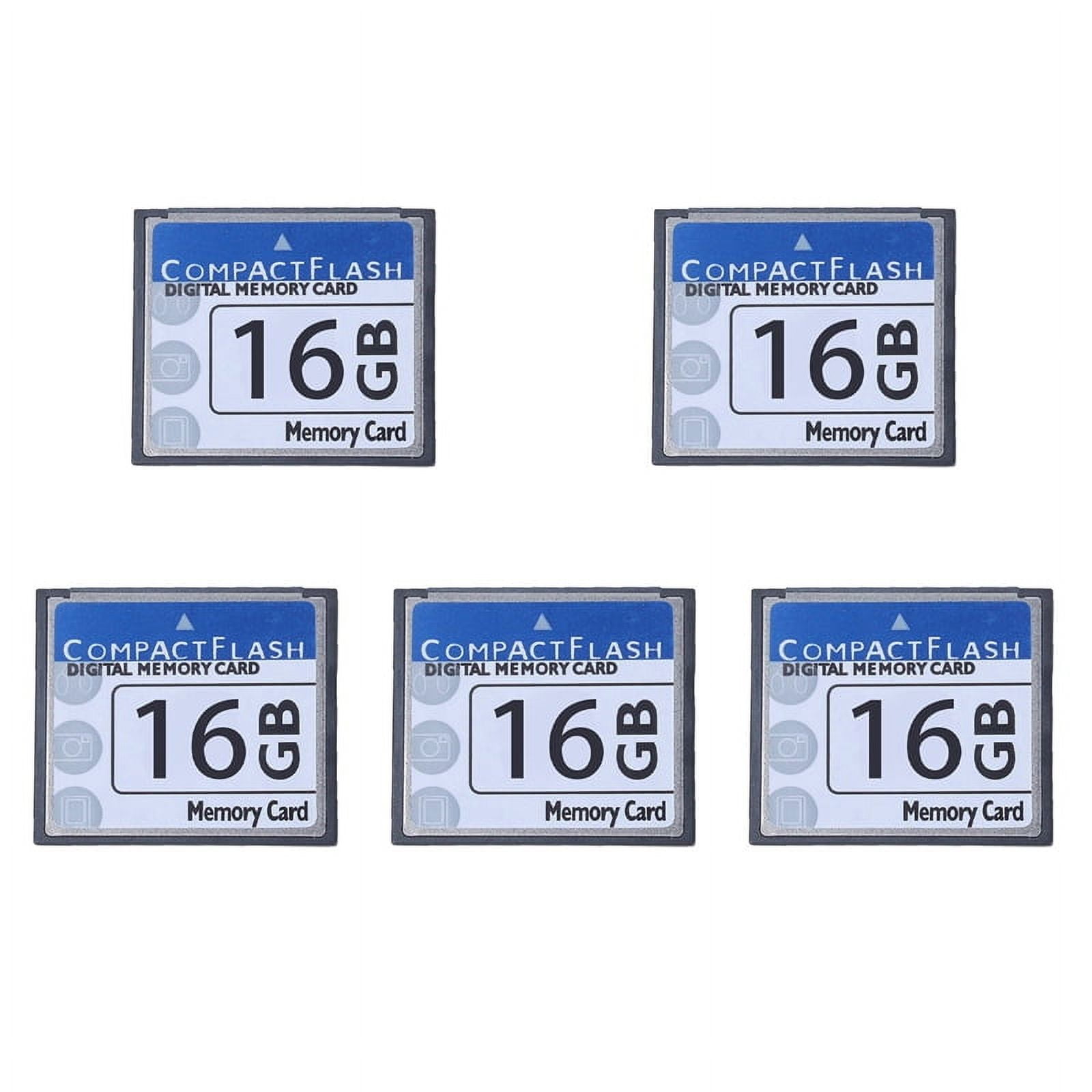 5X Professional 16GB Compact Flash Memory Card(White&Blue) - Walmart.com