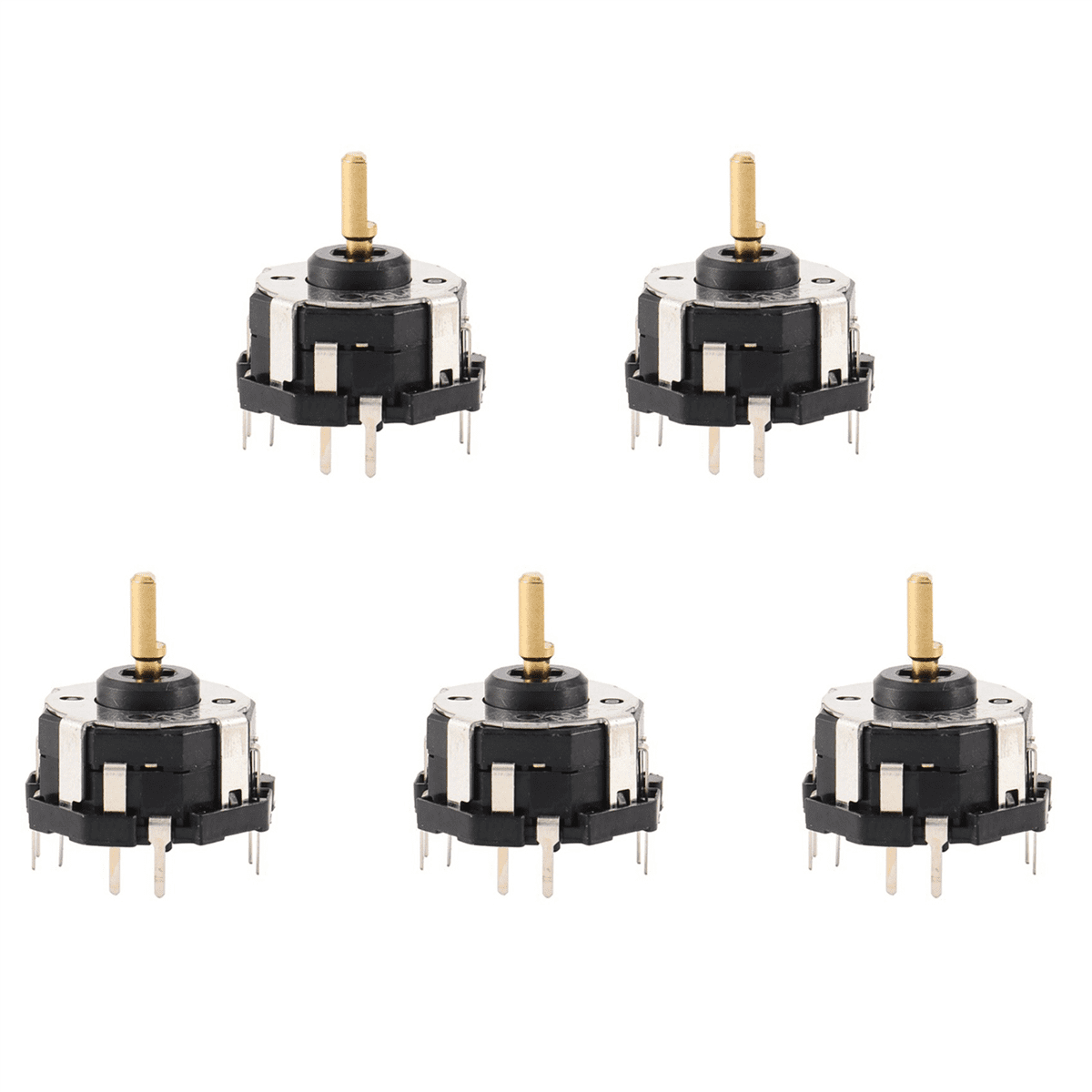 5X RKJXT1F42001 4-Way Switch Car Navigation Encoder Key Rocker Switch ...