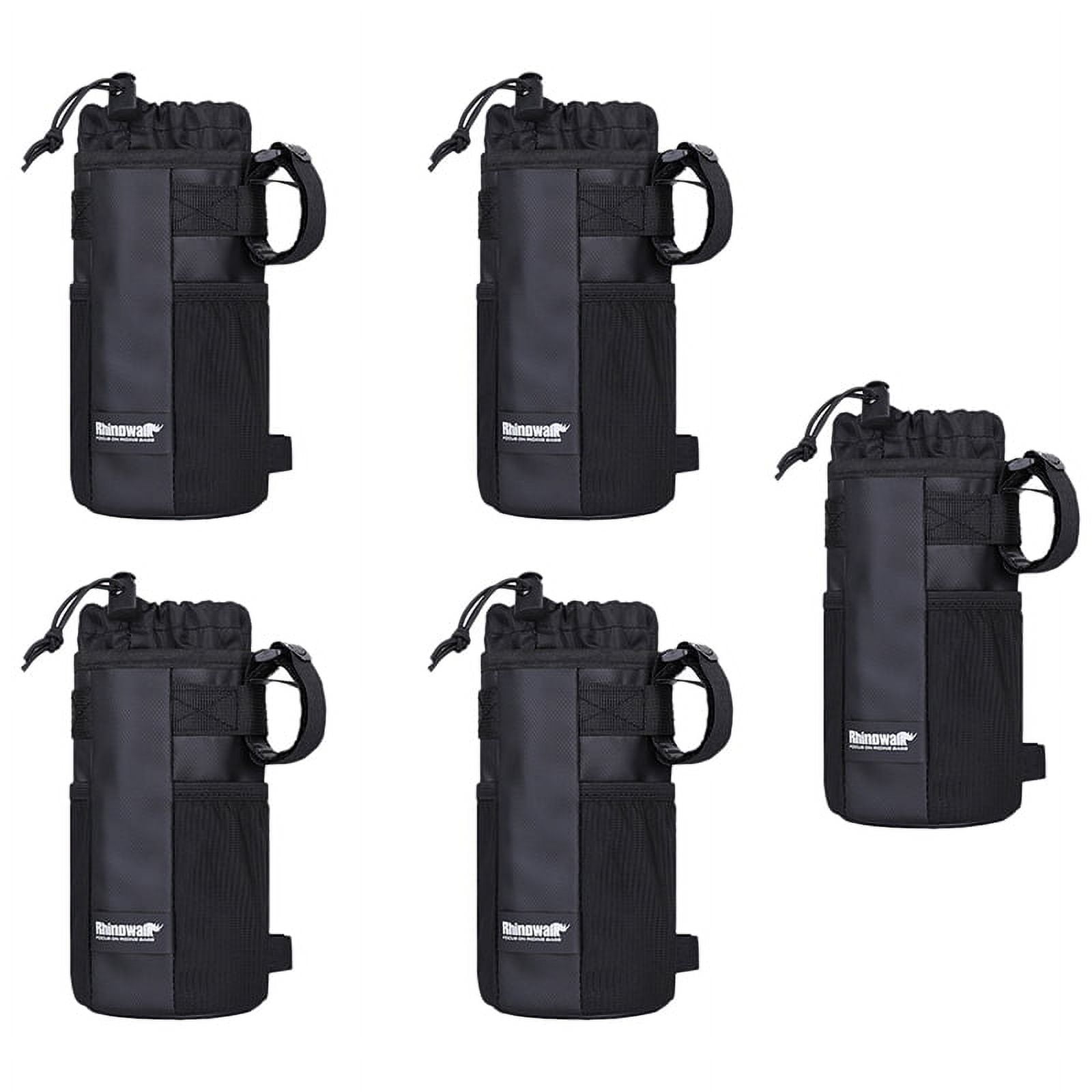 5X Rhinowalk Cycling Water Bottle Carrier Pouch Bicycle Carrier Bag Bike Kettle Bag Insulation ...