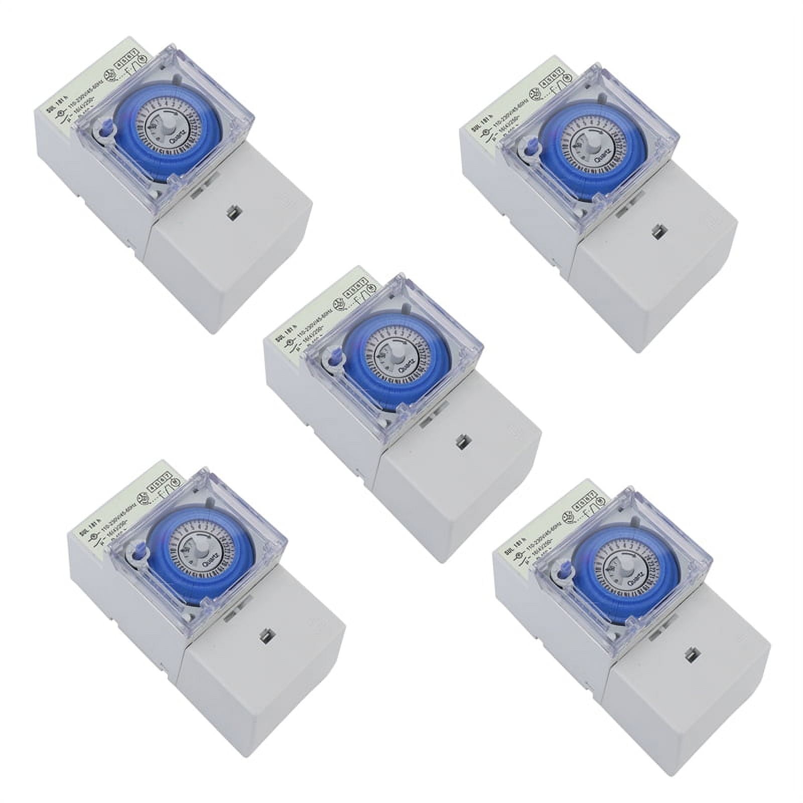 5X SUL181H Mechanical 24 Hours Time Switch Relay Electrical ...