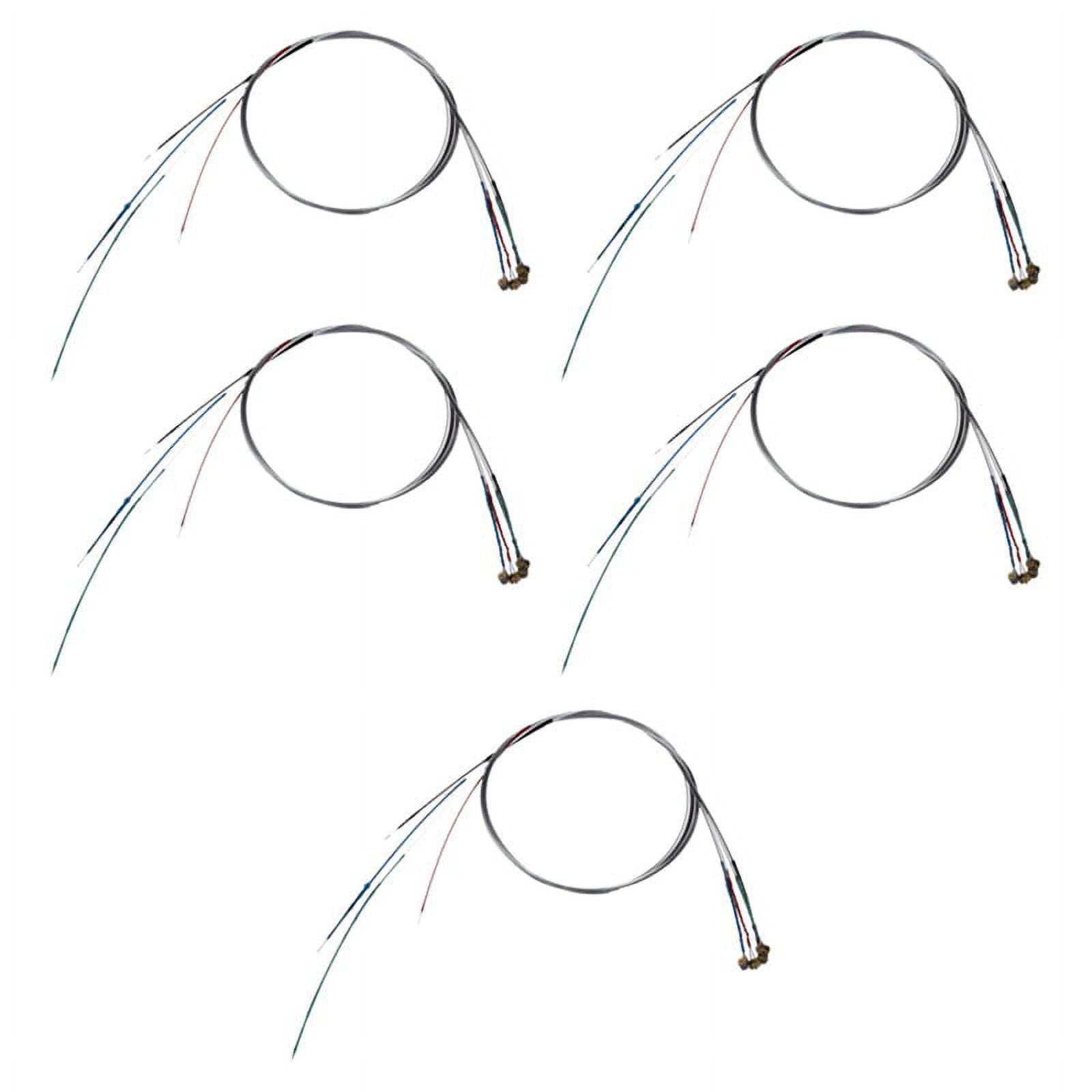 5X Set Steel Core E A D G Violin Strings for Full Size 4/4 - Walmart.com