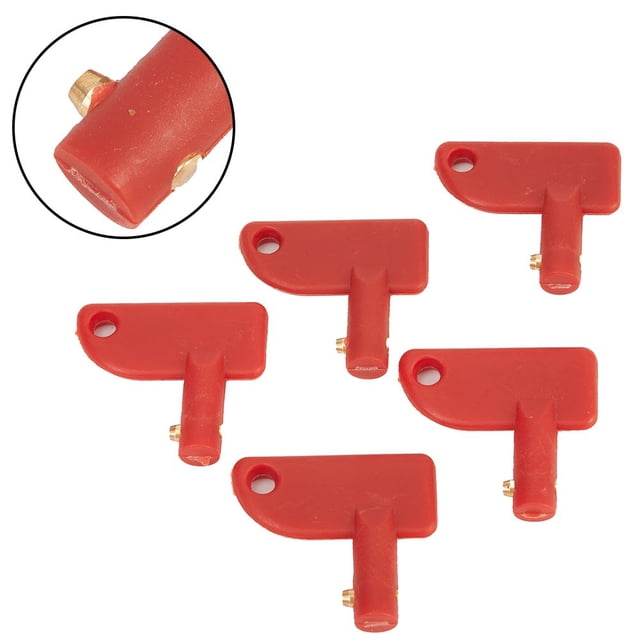 5X Spare Key for Battery Isolator Switch Power Kill Cut Off Switch Car ...