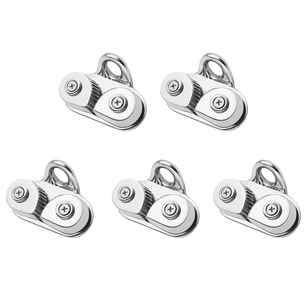 5X Stainless Steel Cam Cleat Boat Cam Cleats Fairlead Sailing Sailboat ...