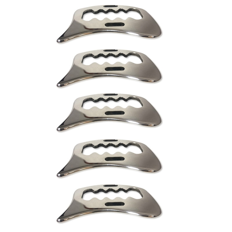 5X Stainless Steel Gua Sha Scraping Massage Tool Soft Tissue ...