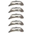 5x Stainless Steel Gua Sha Scraping Massage Tool Soft Tissue 5025