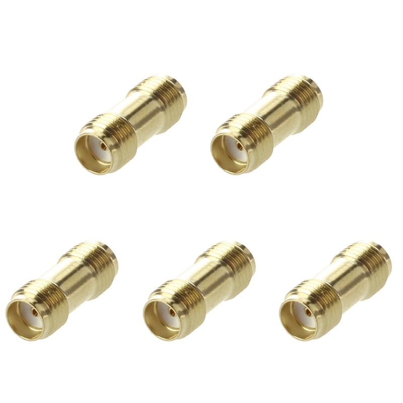 5X Straight SMA Female to Female Jack Adapter Connector - Walmart.com