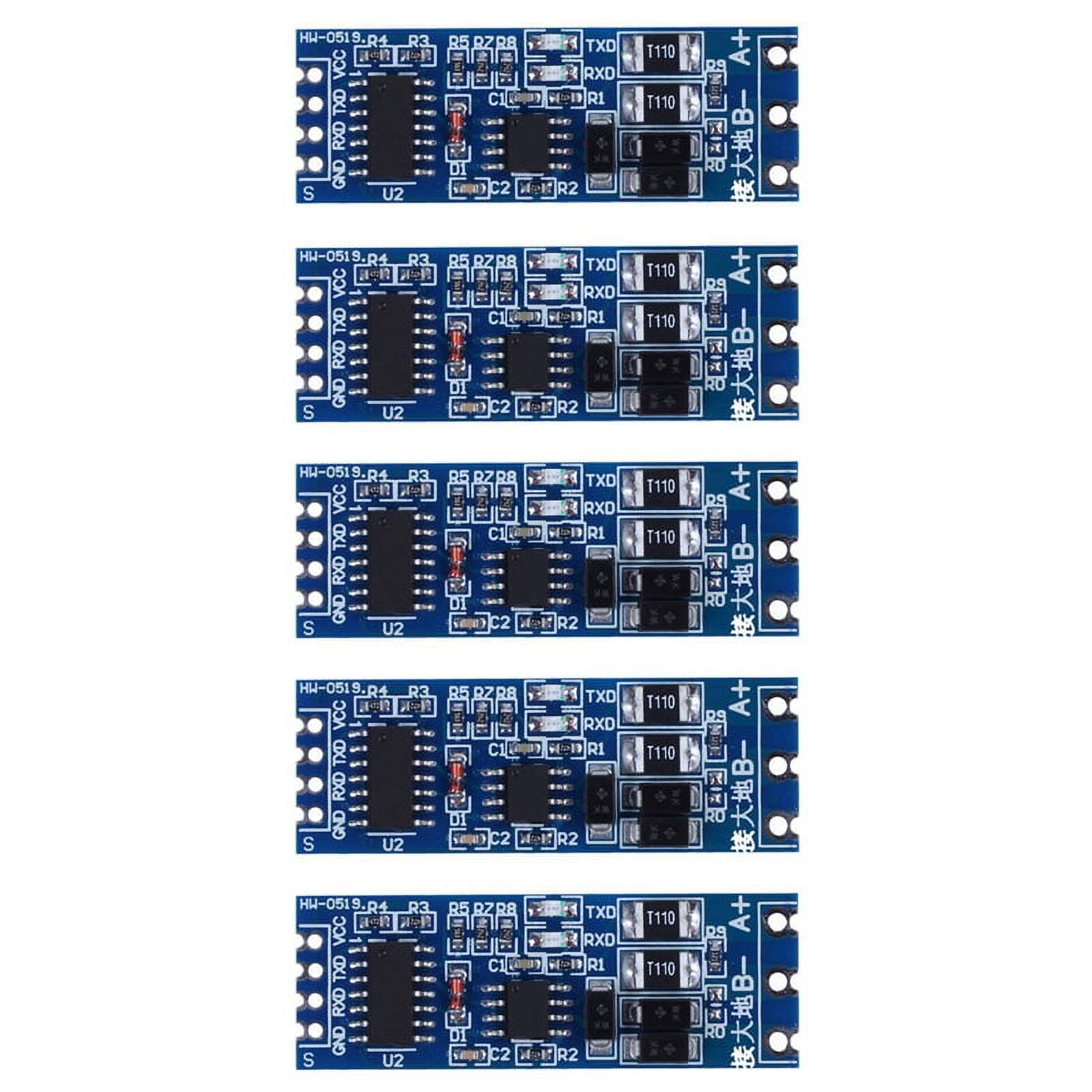 5X TTL to RS485 Adapter 485 Serial Port UART Level Converter Module 3.3V 5V - Walmart.com