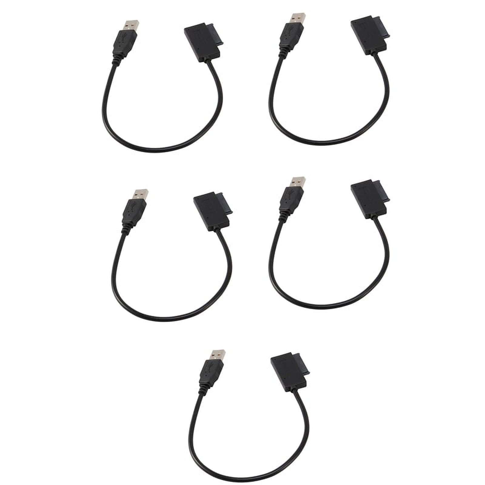5X USB 2.0 to Mini II 7+6 13Pin Adapter Converter Cable for Laptop CD ...