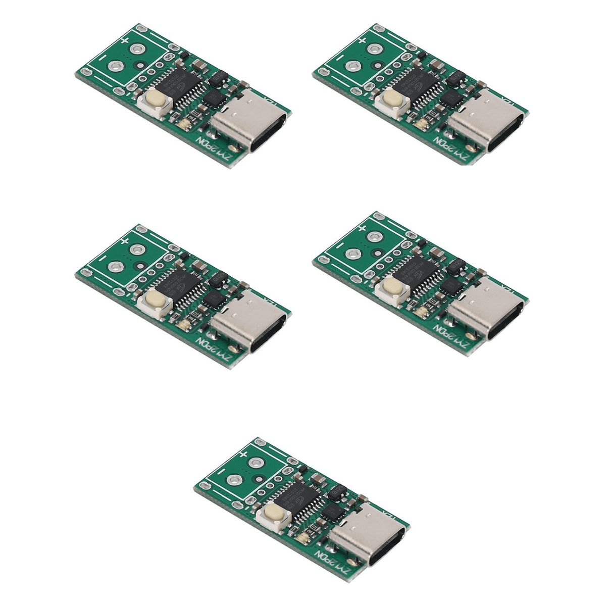 5X USB-C PD2.0/3.0 to DC Converter Power Supply Module Decoy Fast ...