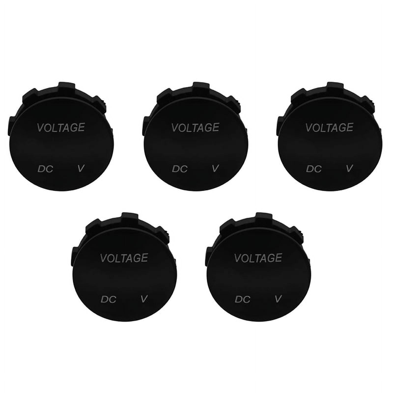 5X Voltage Meter Universal Voltmeter Digital Display Water LED Green ...