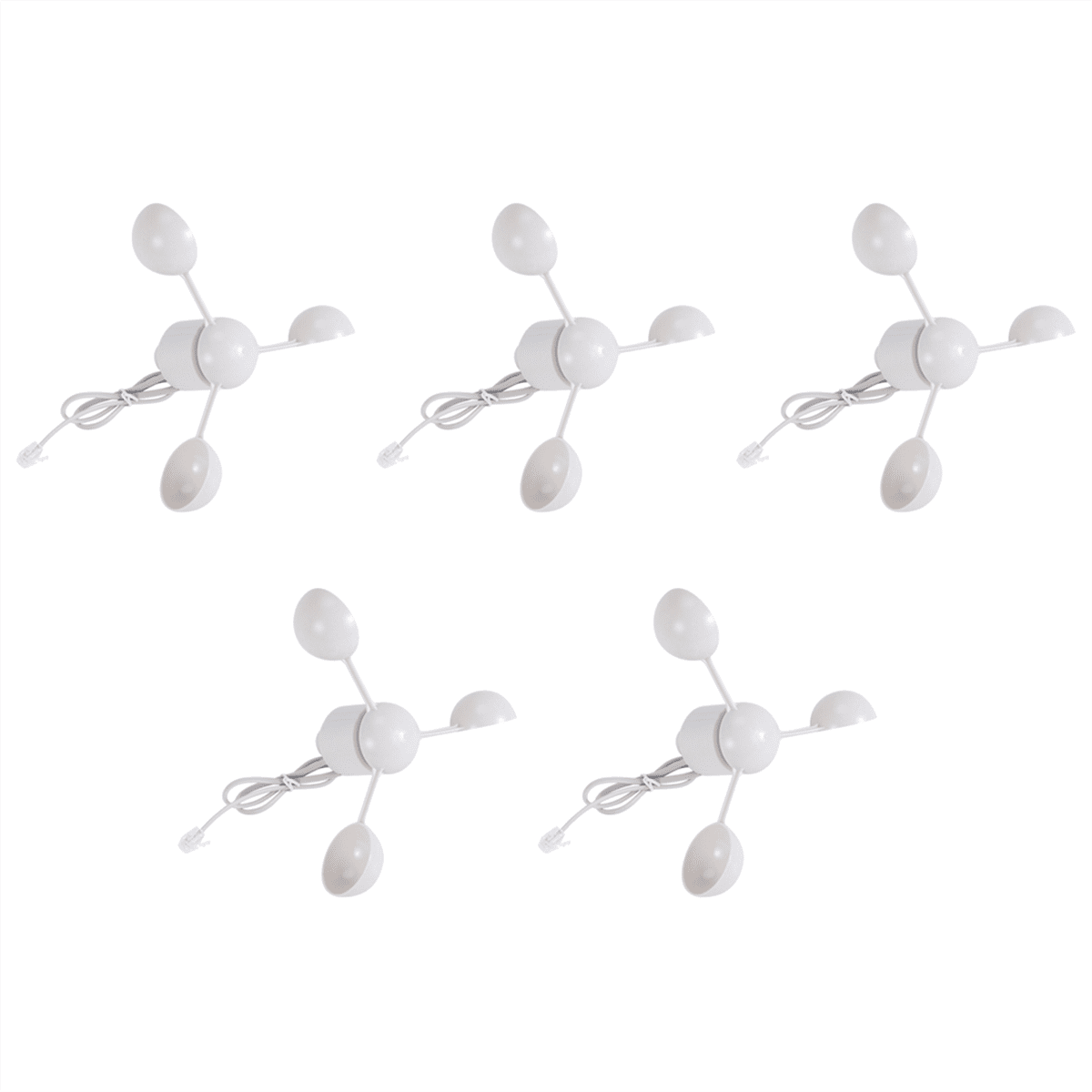 5X WH-SP-WS01 Anemometer Wind Speed Measuring Instrument Wind Speed ...