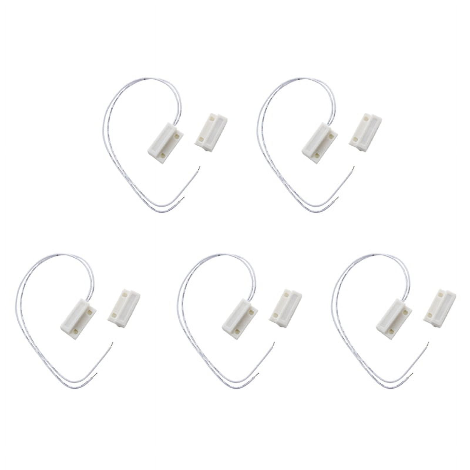 5X White Door Window Contacts Magnetic Switch Sensor - Walmart.com