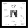 5X5-20X20Bk-W Signature Frame - Photo Frame With White Mat Holds 5X5 ...