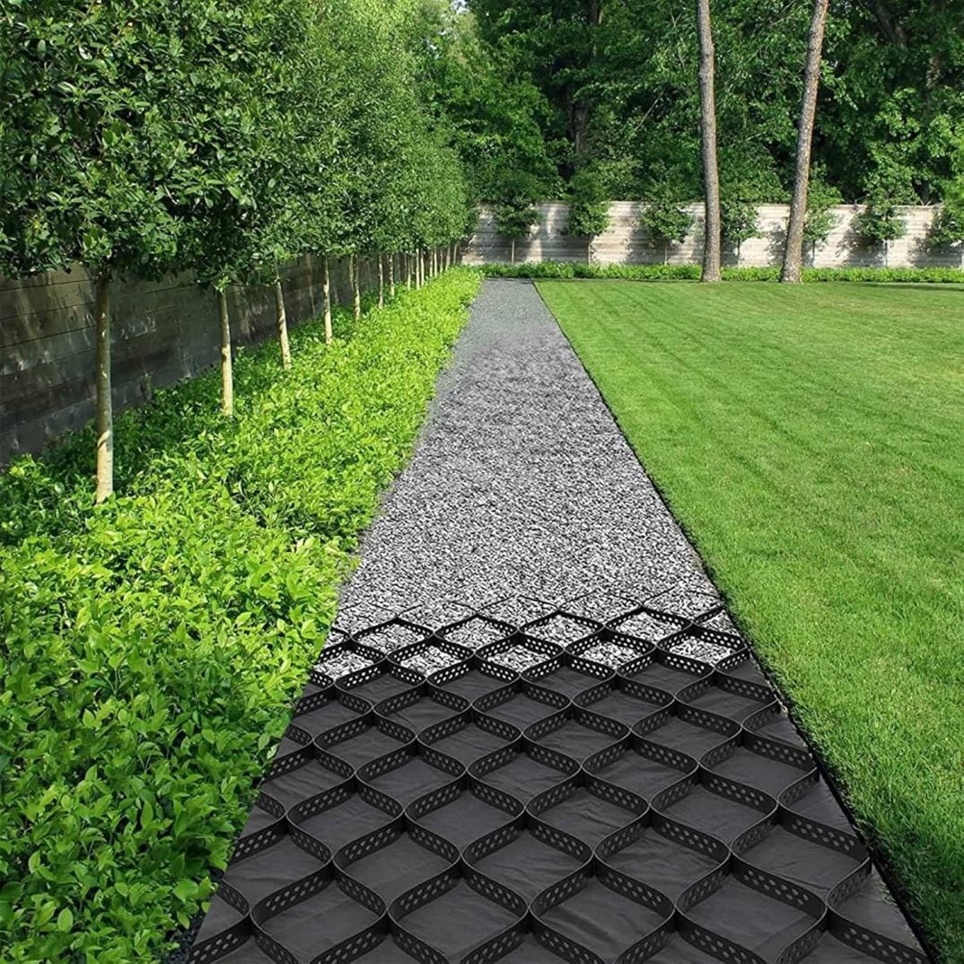 5X8 FT Sidewalks Ground Grid Stabilizer 2 Inch for Gravel/Cement/Sand ...