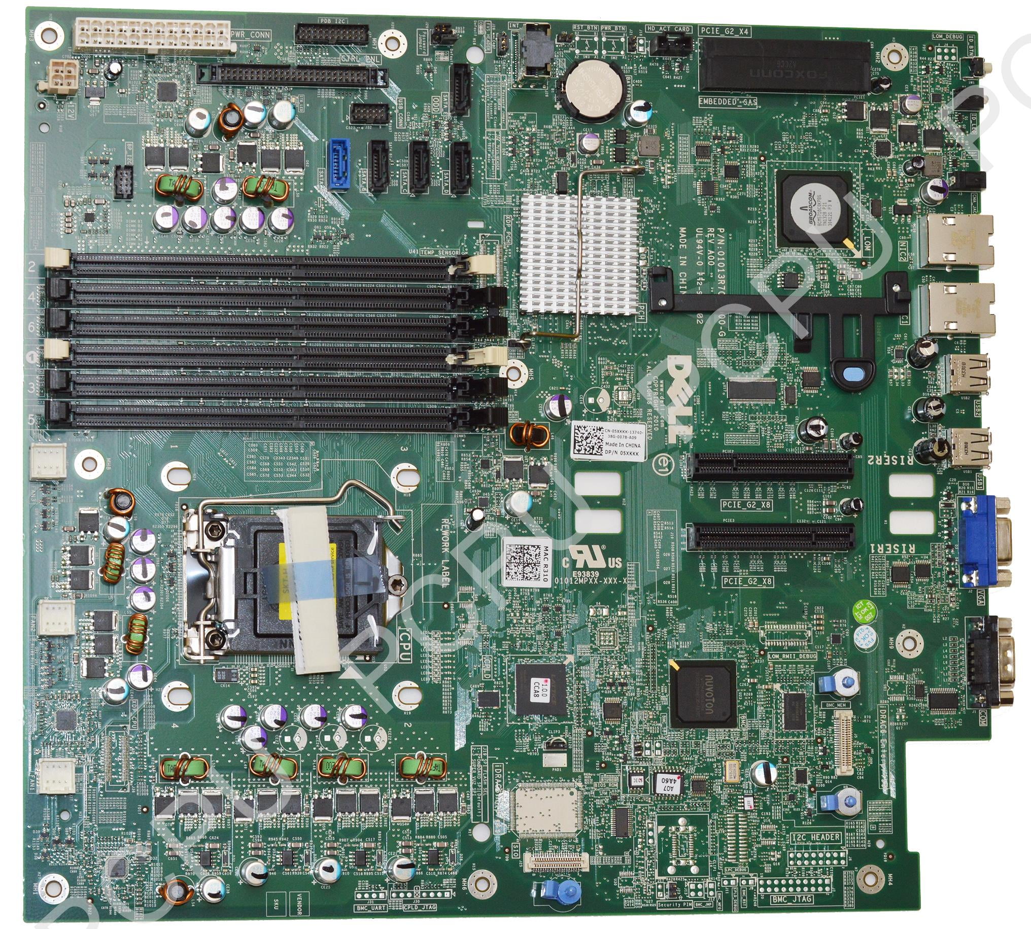 5XKKK Dell Poweredge R310 Intel Server Motherboard s1156 - Walmart.com