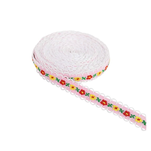 5Y Embroidered Floral Lace Trim Sewing Fabric Lace Roll Apparel ...