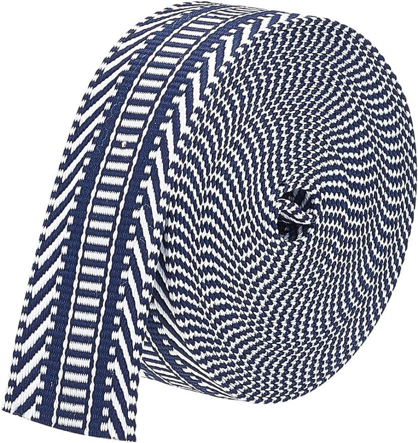 5Yards Polyester Jacquard Webbing 1-1/2 inch Stripe Pattern Strap ...