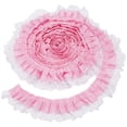 5Yards Polyester Tartan Lace Trim Lace Ribbon for Sewing Decoration ...