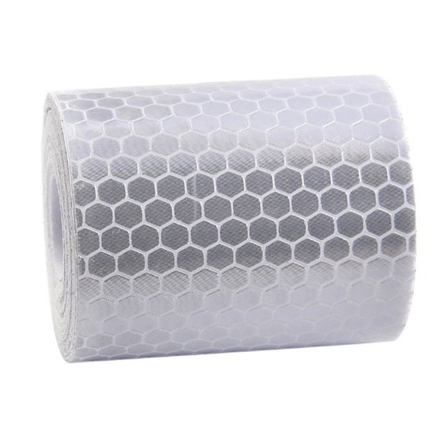 5cm * 3m direct hot white adhesive crystal color grid reflective film ...
