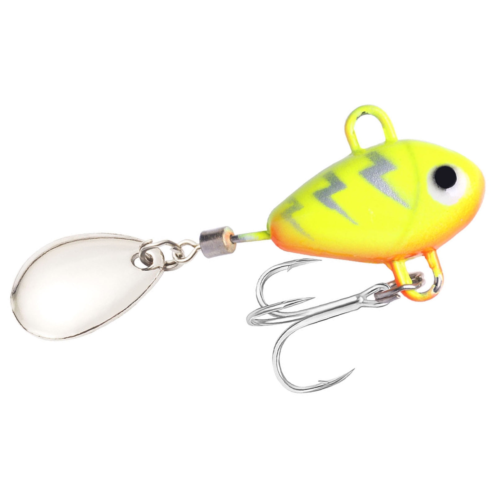 5cm Metal VIB Sinking Lure with Hook Jigging Baits Walleye Spinner ...