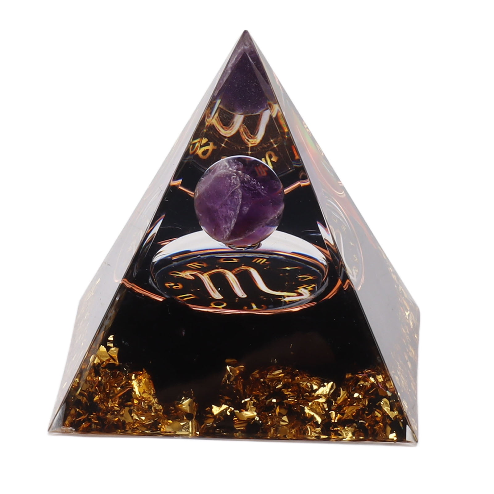 5cm Orgonite Pyramid for Positive Energy Healing Crystal Pyramid ...