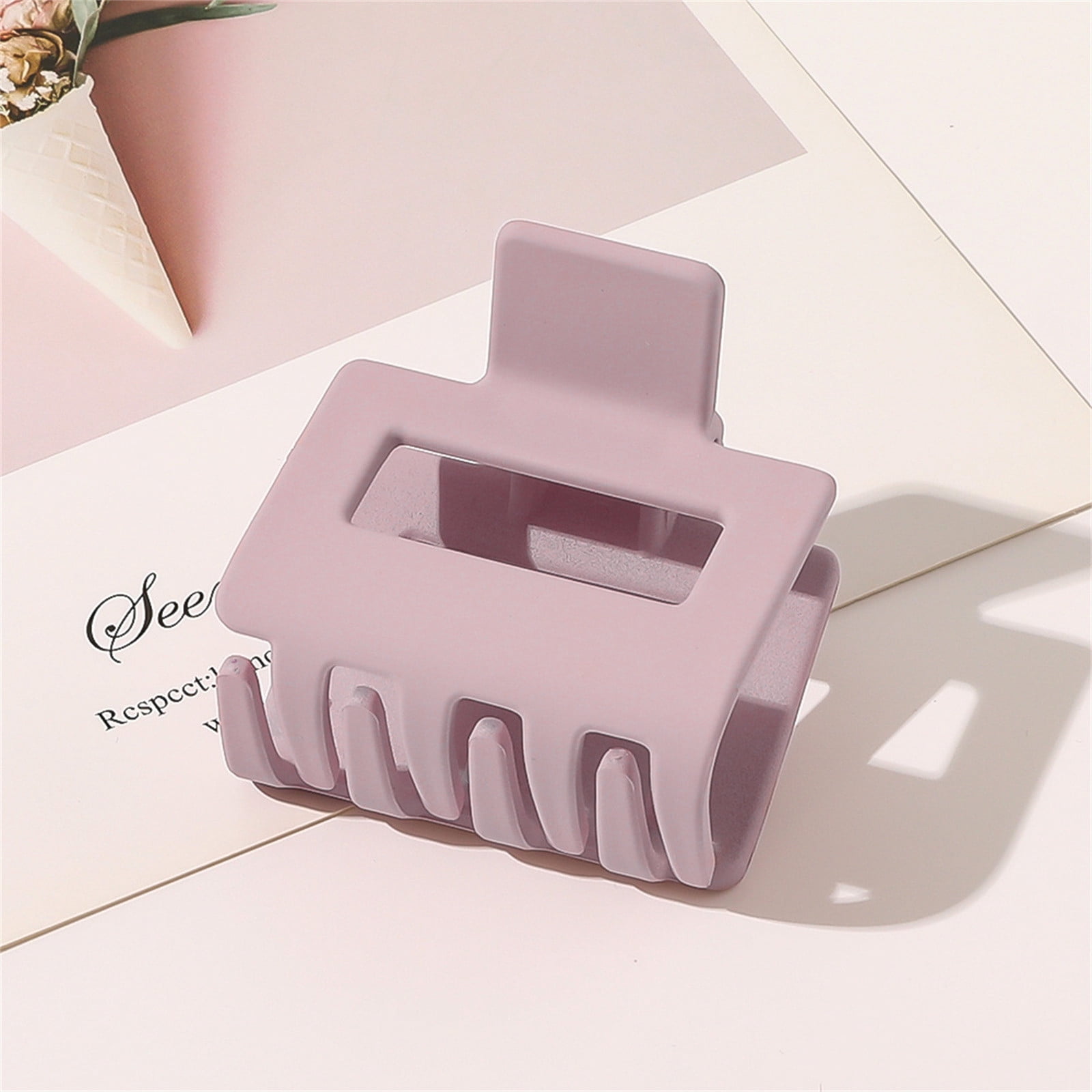 5cm Small Claw Clips Matte Big Hair Claw Clips Non-slip Hair Clips For ...