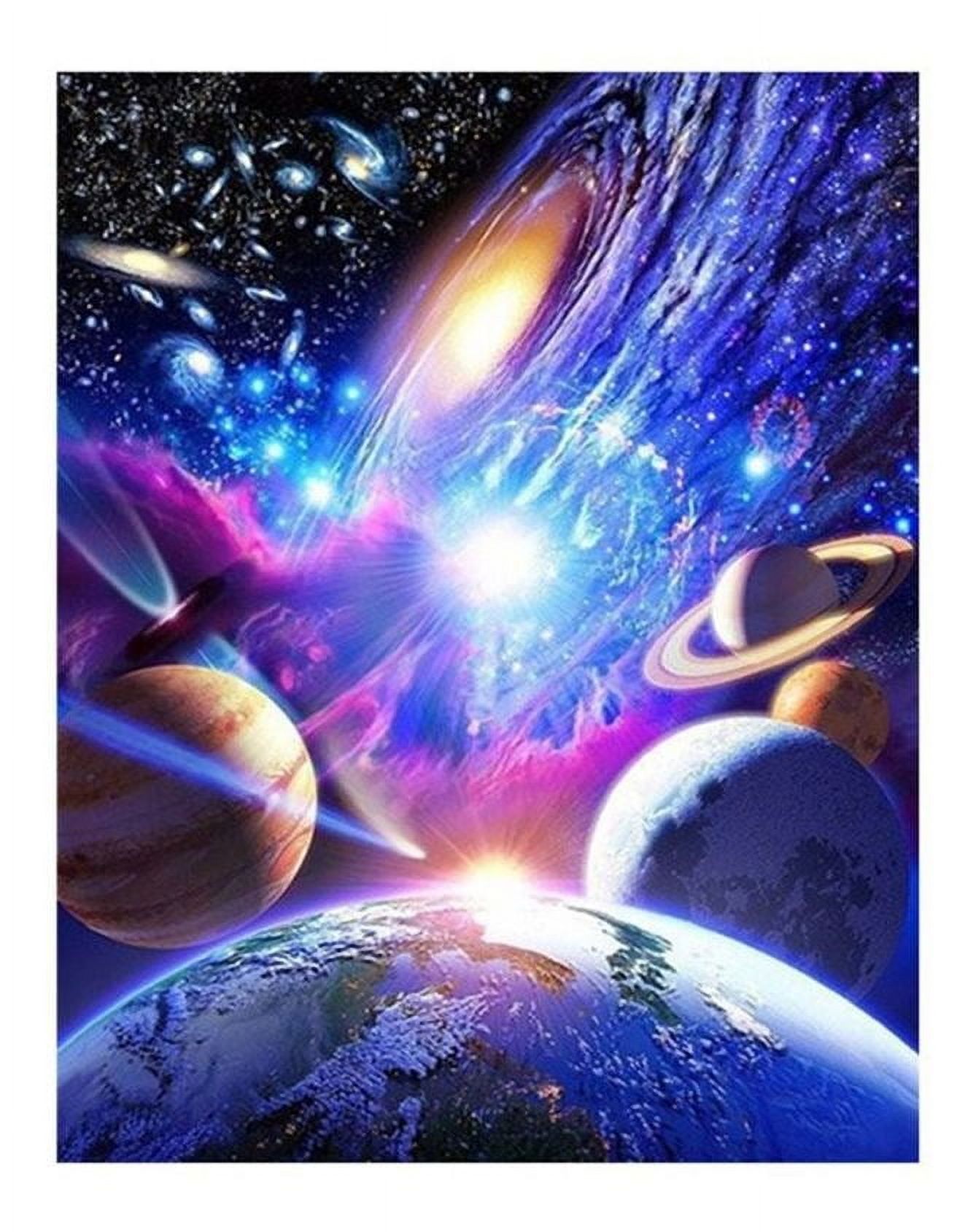 5d DIY diamond painting planet space interstellar (1pcs) - Walmart.com