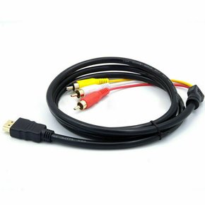 HDMI Male to 3 RCA Cables