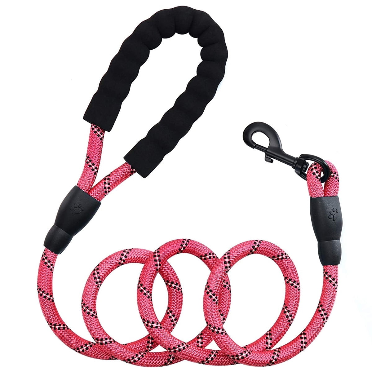 Qishi Strong Dog Leash, 5ft 1/2in Heavy Duty Rope, Reflective and ...