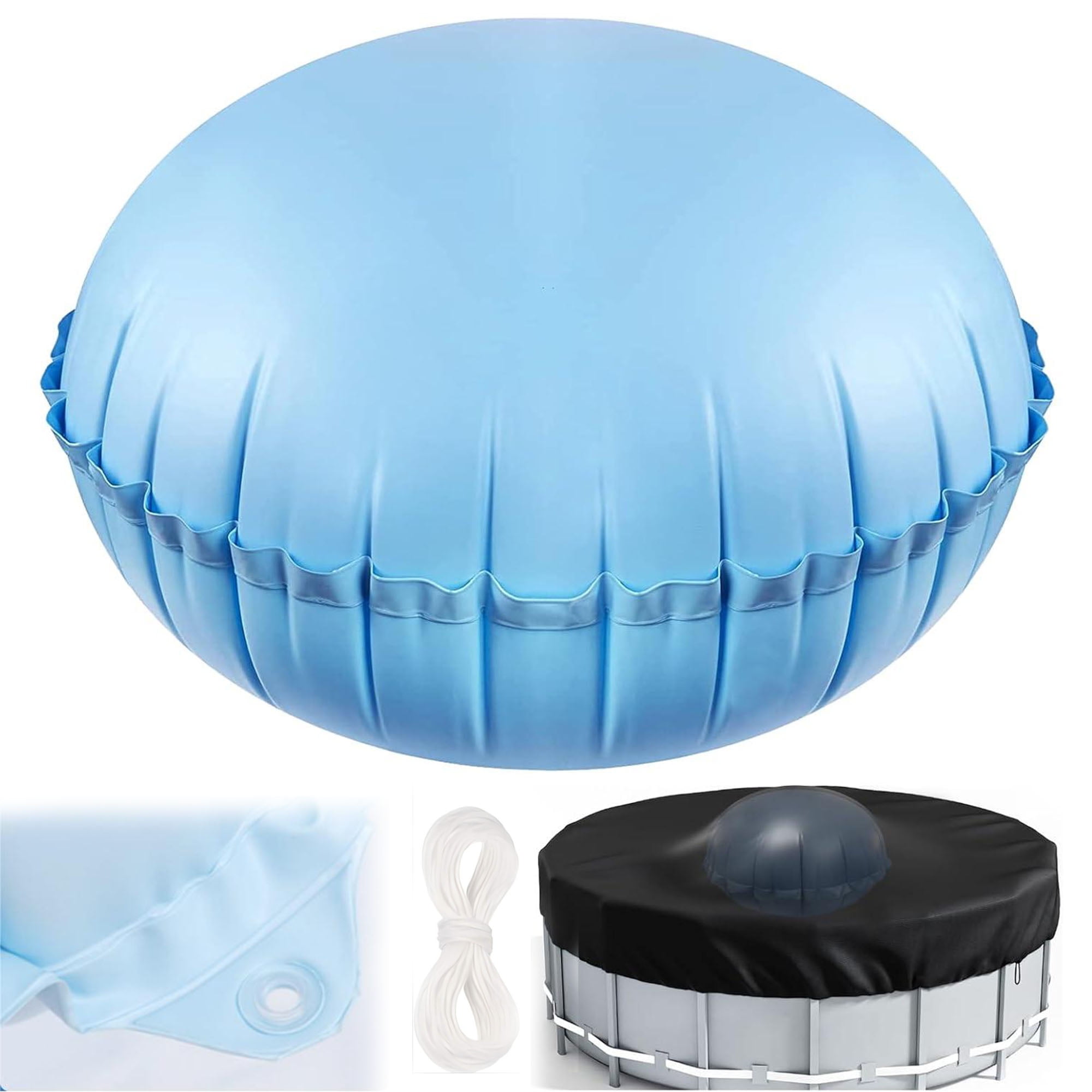 5ft Dia Pool Pillows, Pool Air Pillow, Inflatable Pool Pillows for ...