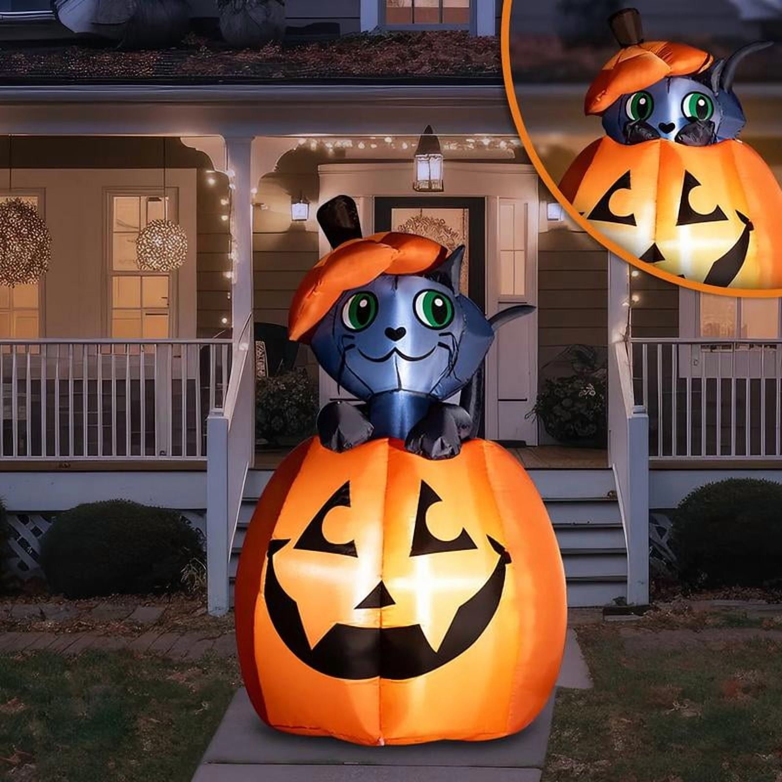 5ft Halloween Inflatable Outdoor Decorations, Halloween Outdoor Yard ...
