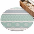 5ft Round Rug Farm Fruits Area Rugs for Living Room Bedroom Washable ...