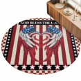 5ft Round Rug Independence Day Area Rugs for Living Room Bedroom ...