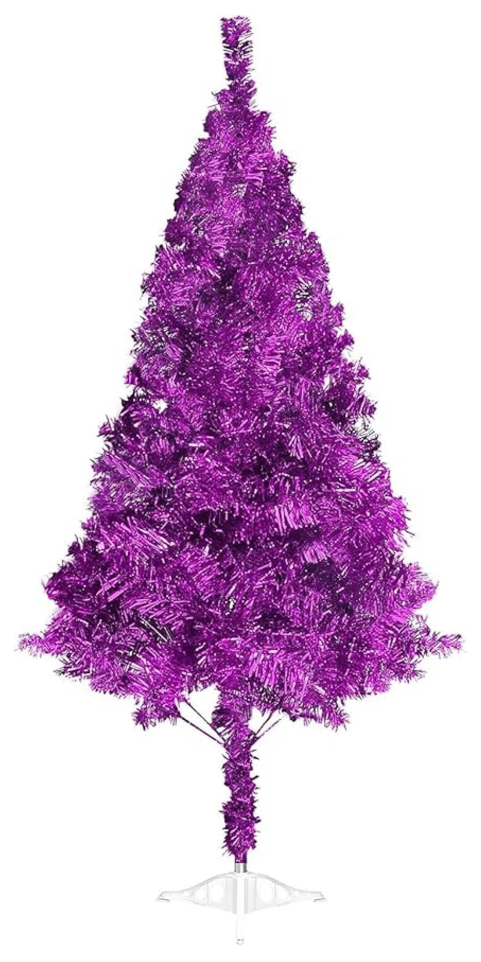 5ft Tinsel Christmas Tree - Sparkling Xmas Tree for Home Office Decor ...
