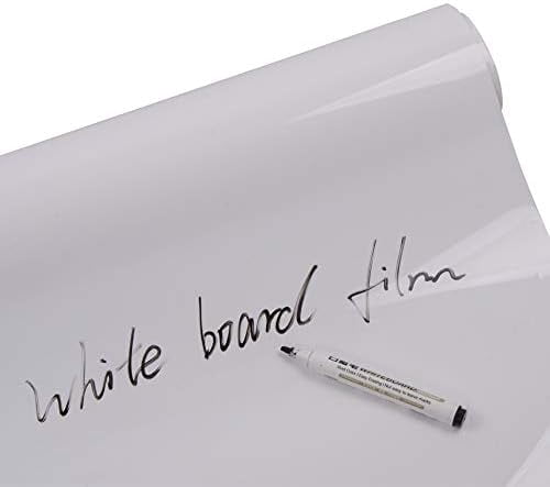 5ft x 33ft Roll Self Adhesive Whiteboard Stickers Dry Erase Sheet Peel ...