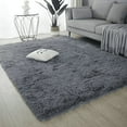 Walmart 5ft x 8ft Shag Rug for Living Room, Bedroom, Children's Room ...