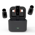 5g Ultra-Light Wireless Lavalier Microphones with Charging Case,Noise ...