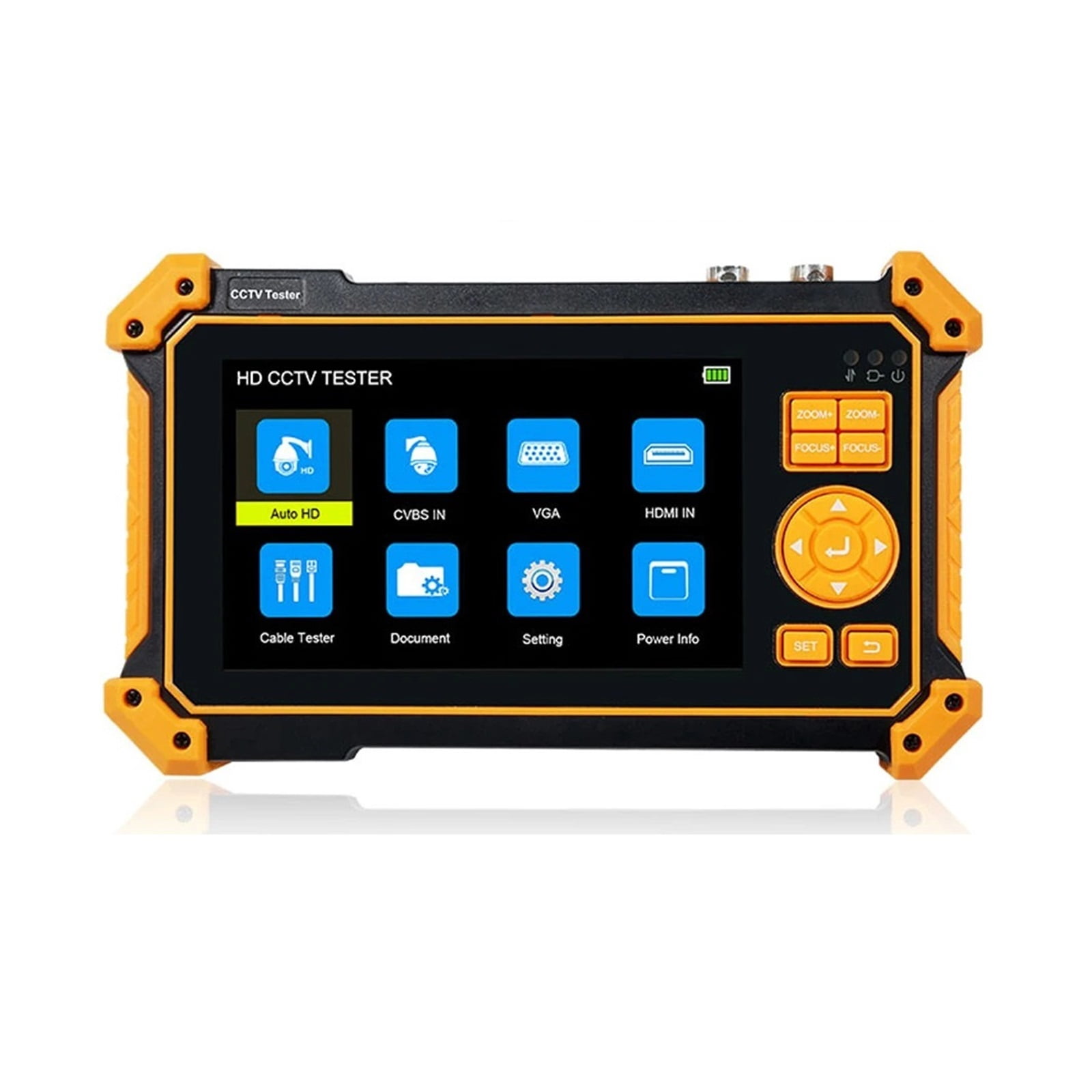 5in CCTV Tester 8MP AHD CVI TVI SDI Video Surveillance Camera Monitor ...