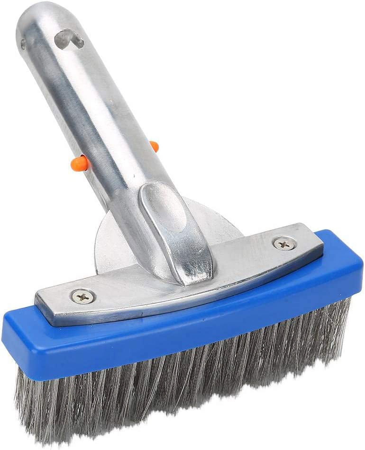 5in Stainless Steel Wire Swimming Pool Algae Cleaning Brush Broom Floor ...